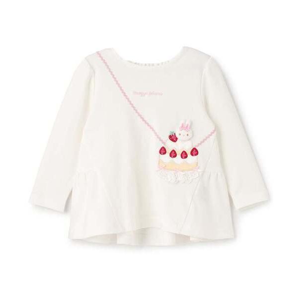 ※このアイテムは返品・交換対象外商品です。ZOZO問い合わせ番号:110711562ショップ:NARUMIYA ONLINE，ナルミヤ オンラインブランド:mezzo piano，メゾピアノ商品名:ウサギマスコットつきチュニックカテゴリ:マ...