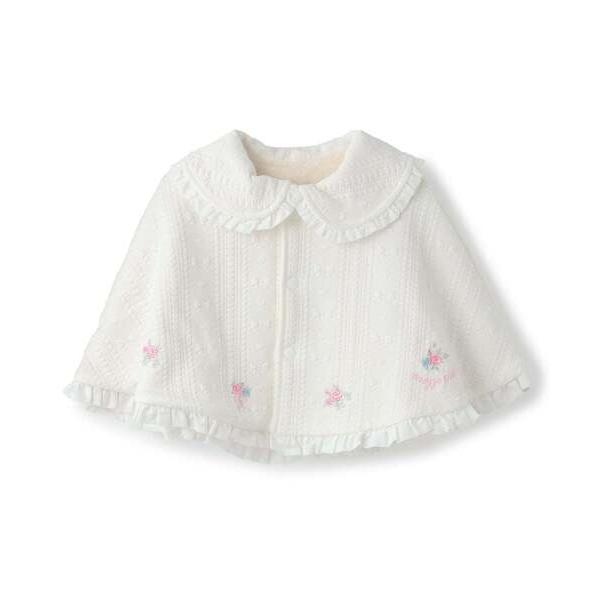 ※このアイテムは返品・交換対象外商品です。ZOZO問い合わせ番号:110711563ショップ:NARUMIYA ONLINE，ナルミヤ オンラインブランド:mezzo piano，メゾピアノ商品名:フクレジャガード　リバーシブルケープカテゴ...