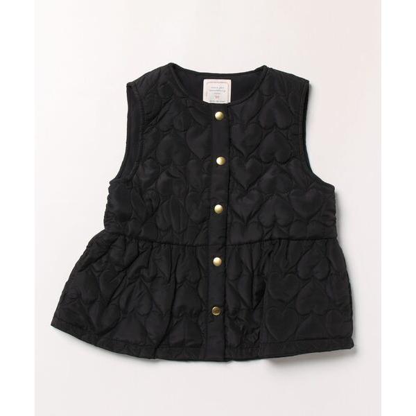 ZOZO問い合わせ番号:110711786ショップ:F.O.Online Store，エフオーオンラインストアブランド:apres les cours，アプレレクール商品名:「洗濯機で洗える」ハートキルトペプラムベストカテゴリ:トップス&g...