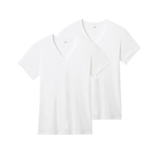 『タイムセール実施中』※このアイテムは返品・交換対象外商品です。ZOZO問い合わせ番号:110716494ショップ:GUNZE，グンゼブランド:YG，ワイジー，GUNZE，グンゼ商品名:YG/ワイジー VネックTシャツ 綿100％ フライス...