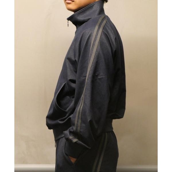 ZOZO問い合わせ番号:110716985ショップ:TENEZ SELECT，テネス セレクトブランド:TENEZ，テネス商品名:TENEZ Track Jacket Two Stripes (デニム風)カテゴリ:ジャケット/アウター&gt...
