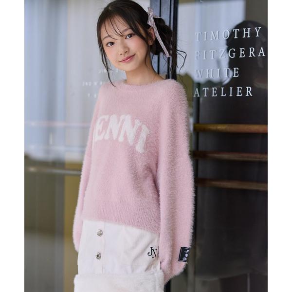 ZOZO問い合わせ番号:110717432ショップ:cross marche，クロスマルシェブランド:JENNI，ジェニィ，cross marche，クロスマルシェ商品名:シャギーロゴニットカテゴリ:トップス>ニット/セーターブランド...