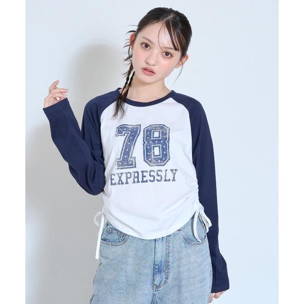 ZOZO問い合わせ番号:110717540ショップ:NARUMIYA ONLINE，ナルミヤ オンラインブランド:LOVETOXIC，ラブトキシック商品名:「LTXC/綿100%」アソートラグラン長袖Tカテゴリ:トップス>Tシャツ/カ...