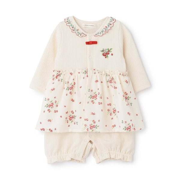 ※このアイテムは返品・交換対象外商品です。ZOZO問い合わせ番号:110717582ショップ:sense of wonder，センスオブワンダーブランド:sense of wonder，センスオブワンダー商品名:野イチゴ長袖ショートオール「...