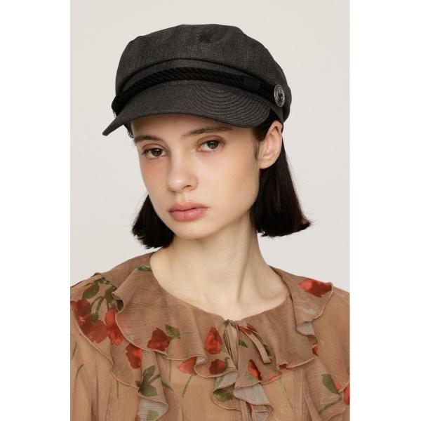 ZOZO問い合わせ番号:110718538ショップ:SLY，スライブランド:SLY，スライ商品名:MARINE CAP マリンキャップカテゴリ:帽子>キャスケットブランド品番:030JAA56-3531素材:(本体)ポリエステル:10...