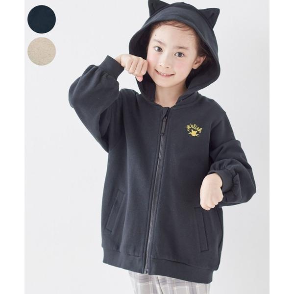 ZOZO問い合わせ番号:110721890ショップ:Belle Maison，ベルメゾンブランド:GITA，ジータ，Belle Maison，ベルメゾン商品名:ネコ耳フードデザイン裏毛ロングパーカーカテゴリ:トップス>パーカーブランド...