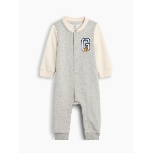 『タイムセール実施中』※このアイテムは返品・交換対象外商品です。ZOZO問い合わせ番号:110722392ショップ:GAP，ギャップブランド:GAP，ギャップ商品名:ヴィンテージソフト バーシティスタイル GAPロゴ カバーオール (ベビー...