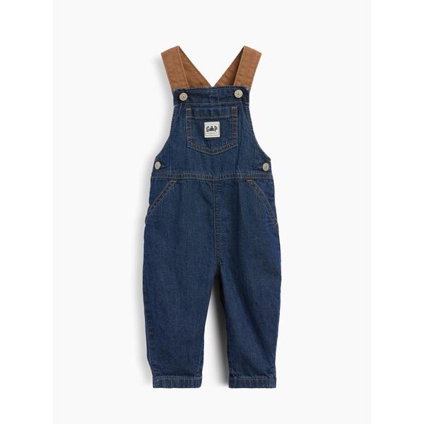 『タイムセール実施中』ZOZO問い合わせ番号:110722627ショップ:GAP，ギャップブランド:GAP，ギャップ商品名:デニム ワークウェア オーバーオール (ベビー)カテゴリ:オールインワン・サロペット>サロペット/オーバーオー...