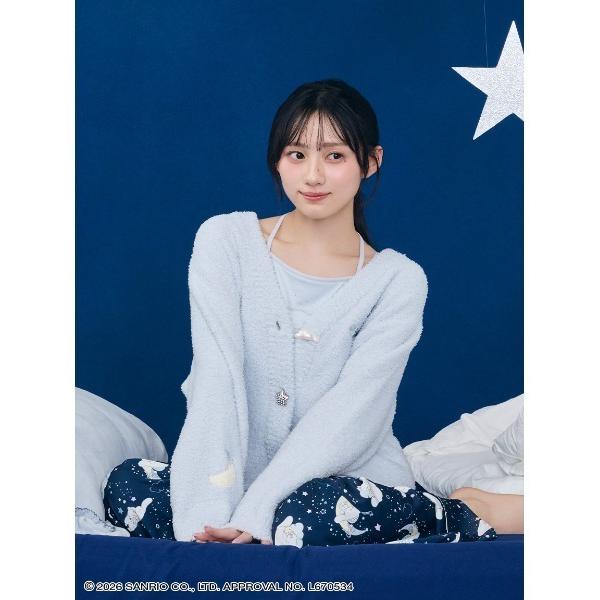 ZOZO問い合わせ番号:110758393ショップ:SNIDEL HOME，スナイデルホームブランド:SNIDEL HOME，スナイデルホーム商品名:「Cinnamoroll」デザインボタンニットカーディガンカテゴリ:ルームウェア>ル...