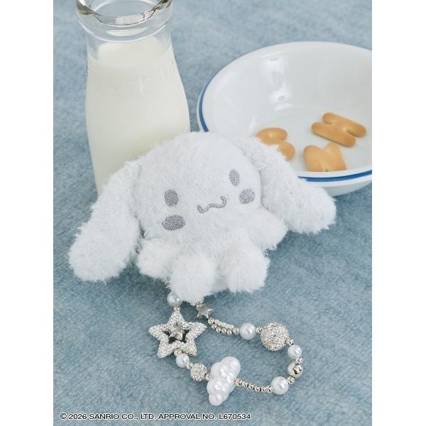 ZOZO問い合わせ番号:110758408ショップ:SNIDEL HOME，スナイデルホームブランド:SNIDEL HOME，スナイデルホーム商品名:「Cinnamoroll」ぬいぐるみチャームカテゴリ:財布/小物>キーケース/キーア...