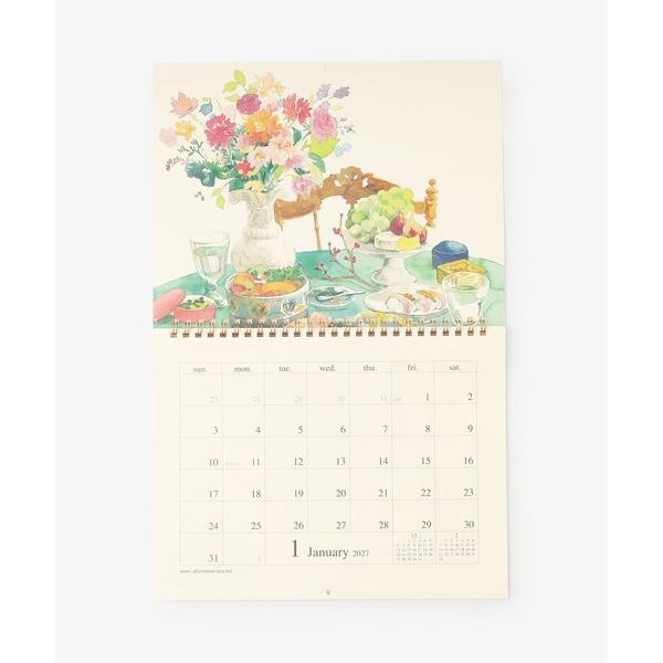 ZOZO問い合わせ番号:110758473ショップ:Afternoon Tea LIVING，アフタヌーンティー・リビングブランド:Afternoon Tea，アフタヌーンティー商品名:水彩カレンダー A4カテゴリ:雑貨/ホビー>ステ...