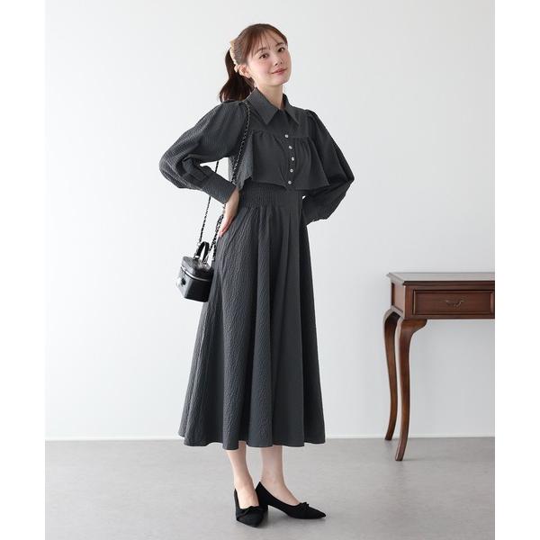 ZOZO問い合わせ番号:110759554ショップ:BLUEEAST，ブルーイーストブランド:BLUEEAST，ブルーイースト商品名:「選べる着丈」ロングスリーブスタイルアップシャツワンピースカテゴリ:ワンピース/ドレス>シャツワンピ...