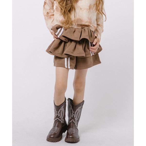 ZOZO問い合わせ番号:110761769ショップ:moredays store，モアデイズ・ストアブランド:URBAN CHERRY，アーバンチェリー商品名:「U.TRACK/ユードットトラック」ラインツーティアフリルショートパンツカテゴ...