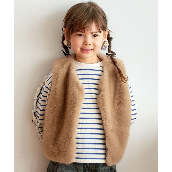 ZOZO問い合わせ番号:110763314ショップ:MARKEY'S，マーキーズブランド:Ocean&amp;Ground，オーシャン&amp;グラウンド，MARKEY'S，マーキーズ商品名:ファーベストカテゴリ:トップス>ベストブラ...