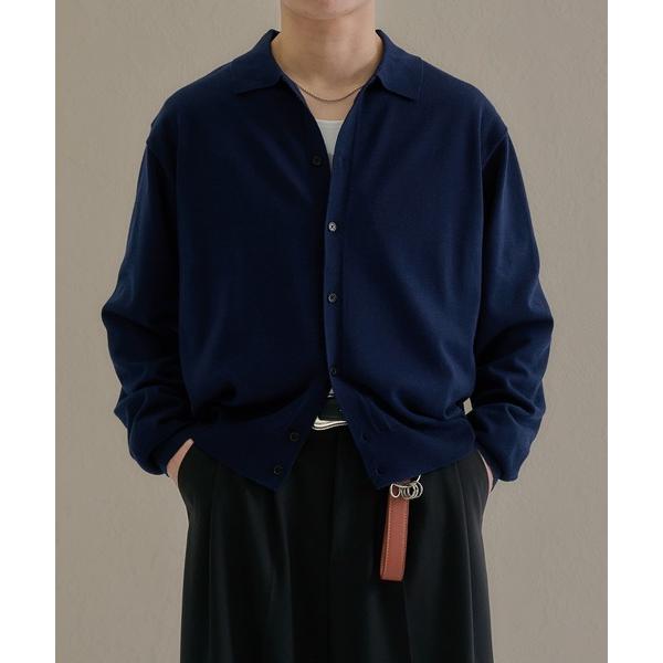 ZOZO問い合わせ番号:110764198ショップ:epnok，エプノックブランド:epnok，エプノック商品名:ウールブレンドベーシックルーズハイゲージ調温ニットシャツカテゴリ:トップス>ニット/セーターブランド品番:1057314...