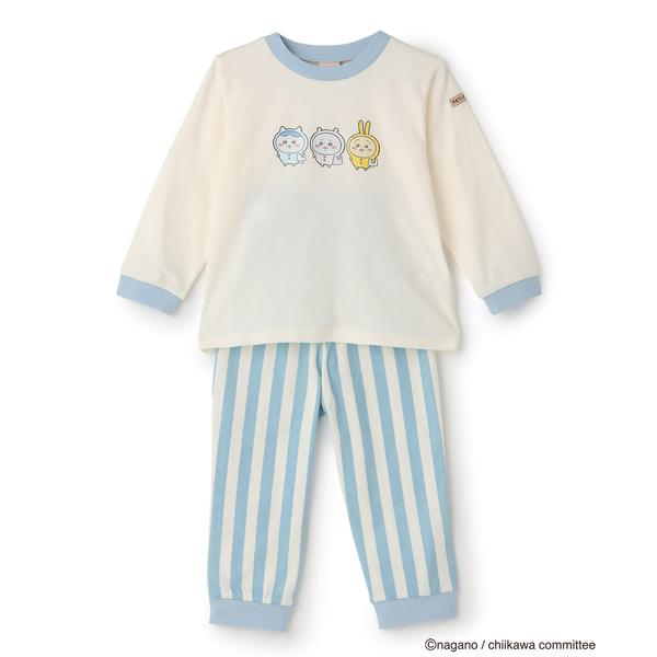 ZOZO問い合わせ番号:110799827ショップ:petit main，プティマインブランド:petit main，プティマイン商品名:「アニメちいかわ」スムースパジャマカテゴリ:ルームウェア>ルームウェア/パジャマブランド品番:9...
