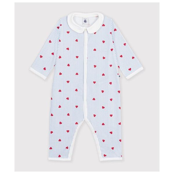 ※このアイテムは返品・交換対象外商品です。ZOZO問い合わせ番号:110800089ショップ:PETIT BATEAU，プチバトーブランド:PETIT BATEAU，プチバトー商品名:衿つきプリント足なしロンパースカテゴリ:ママ＆ベビー&g...