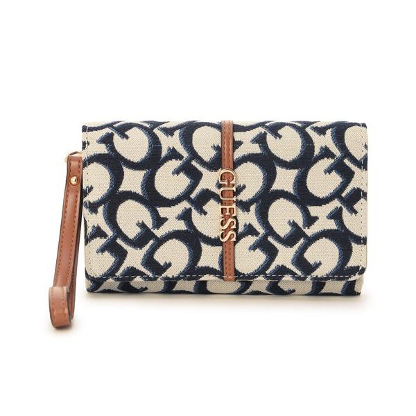 ZOZO問い合わせ番号:110873990ショップ:GUESS，ゲスブランド:Guess，ゲス商品名:JERICO Phone Organizer 財布カテゴリ:財布/小物>財布ブランド品番:MG192342素材:ポリエステル85%，...