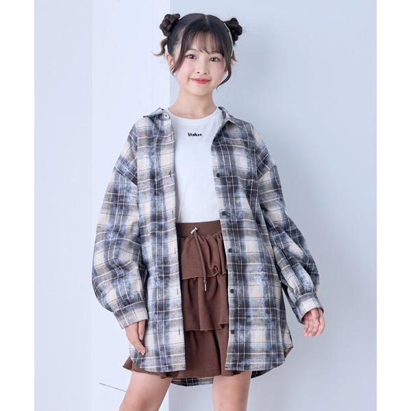 ZOZO問い合わせ番号:110874047ショップ:cross marche，クロスマルシェブランド:BISKEE，ビスキー商品名:ネルシャツ シャツ ブラウス 長袖 ケミカル加工 チェック柄カテゴリ:トップス>シャツ/ブラウスブラン...