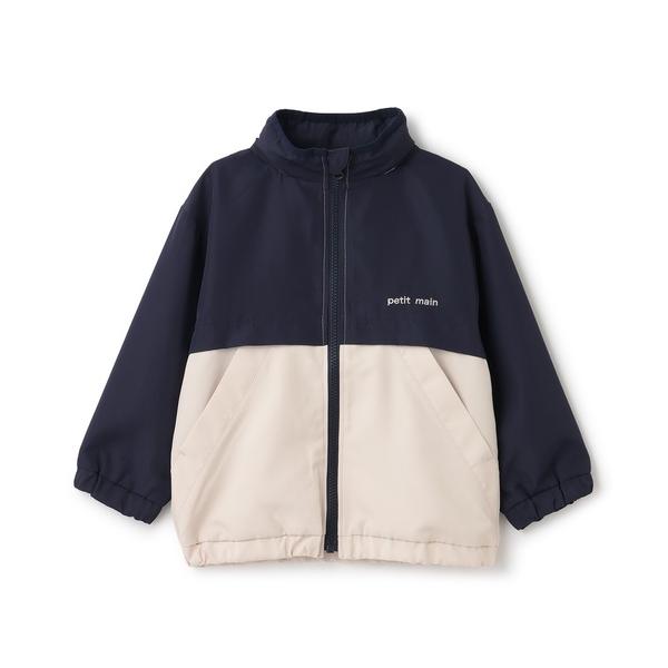 ZOZO問い合わせ番号:110875441ショップ:petit main，プティマインブランド:petit main，プティマイン商品名:「撥水加工」配色ウィンブレカテゴリ:ジャケット/アウター>ナイロンジャケットブランド品番:956...