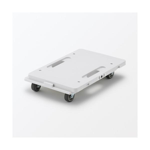 ZOZO問い合わせ番号:110912760ショップ:無印良品，ムジルシリョウヒンブランド:無印良品，ムジルシリョウヒン商品名:縦にも横にも連結できる再生ポリプロピレン入り平台車 約幅２７．５×奥行４１×高さ７．５ｃｍカテゴリ:インテリア&g...