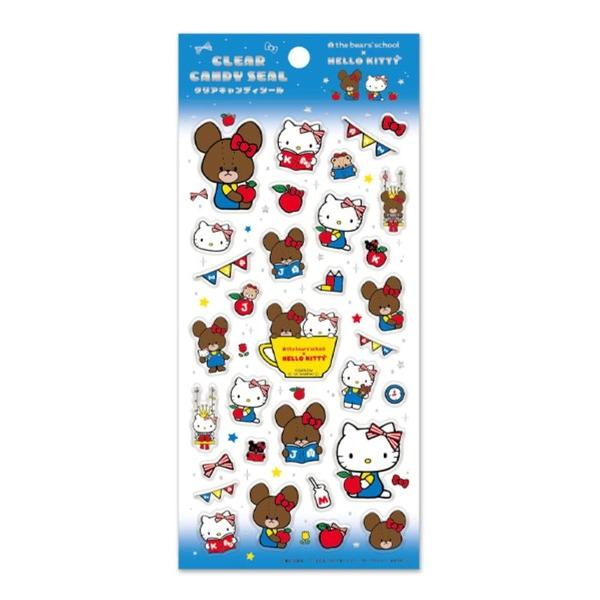 『タイムセール実施中』ZOZO問い合わせ番号:110913988ショップ:Mac-House，マックハウスブランド:sanrio，サンリオ，Mac-House，マックハウス商品名:「くまのがっこう×ハローキティ」　クリアキャンディシールカテ...