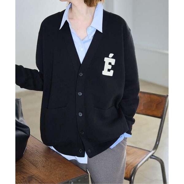 ZOZO問い合わせ番号:110915384ショップ:IENA，イエナブランド:SLOBE IENA，スローブイエナ商品名:「WEB限定カラーあり/追加」サガラ刺繍スエットライクニットカーディガンカテゴリ:トップス>カーディガン/ボレロ...