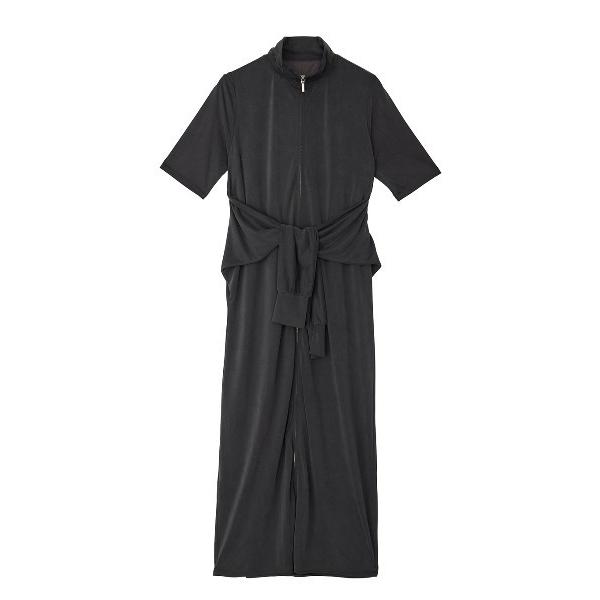 ZOZO問い合わせ番号:110915419ショップ:AMERI VINTAGE，アメリビンテージブランド:Ameri，アメリ商品名:FIBRYL HIGH NECK ZIP CUT DRESSカテゴリ:ワンピース/ドレス>ドレスブラン...