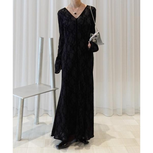 ZOZO問い合わせ番号:110915438ショップ:AMERI VINTAGE，アメリビンテージブランド:Ameri，アメリ商品名:SHEER FLOCKY MERMAID DRESSカテゴリ:ワンピース/ドレス>ドレスブランド品番:...