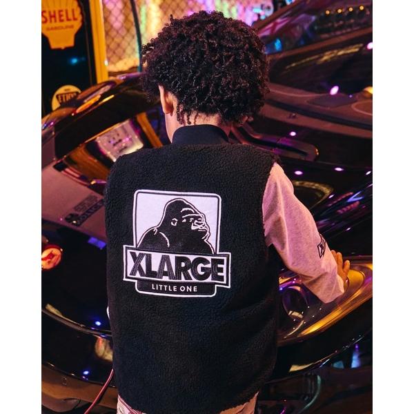 ZOZO問い合わせ番号:110951229ショップ:X-girl Stages，エックスガール ステージスブランド:XLARGE KIDS，エクストララージキッズ商品名:OGリバーシブルベストカテゴリ:トップス>ベストブランド品番:9...