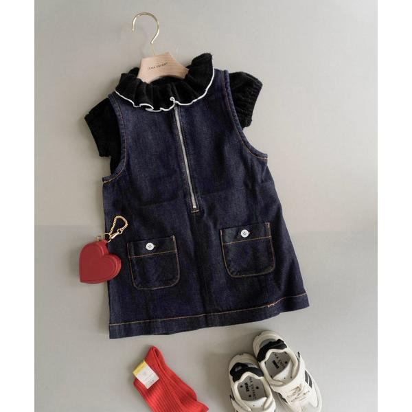 ZOZO問い合わせ番号:110952604ショップ:IENA，イエナブランド:IENA ENFANT，イエナアンファン商品名:「DAILY DENIM COLLECTION」BASICデニムワンピースカテゴリ:ワンピース/ドレス>ワン...