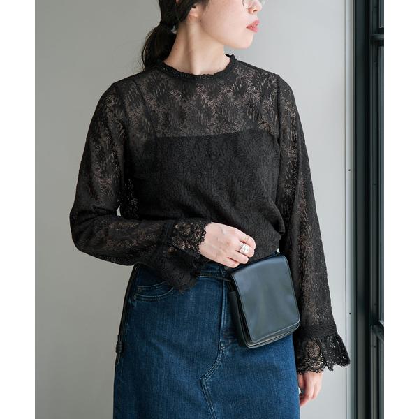 ZOZO問い合わせ番号:110953679ショップ:IENA，イエナブランド:IENA，イエナ商品名:「追加」リーフレースブラウスカテゴリ:トップス>シャツ/ブラウスブランド品番:26051900959040素材:本体:綿53%、ナイ...