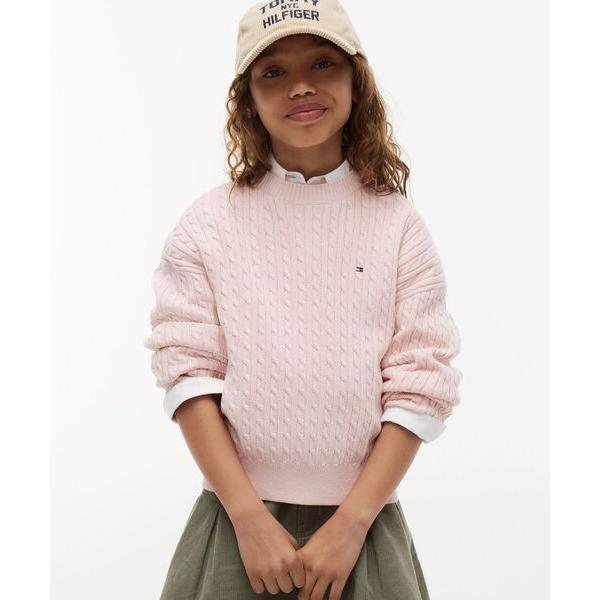 ZOZO問い合わせ番号:110954378ショップ:TOMMY HILFIGER，トミー ヒルフィガーブランド:TOMMY HILFIGER，トミーヒルフィガー商品名:CABLE SWEATERカテゴリ:トップス>ニット/セーターブラ...
