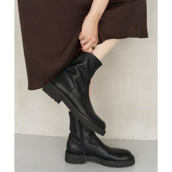 ZOZO問い合わせ番号:110954692ショップ:LE TALON，ルタロンブランド:LE TALON，ルタロン商品名:「追加」3.5cmトラックソールフィットショートブーツカテゴリ:シューズ>ブーツブランド品番:261738206...