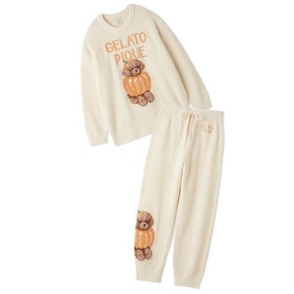 ZOZO問い合わせ番号:110993218ショップ:gelato pique，ジェラート　ピケブランド:gelato pique，ジェラートピケ商品名:「HALLOWEEN」「ONLINE限定」ナイトパレードDOGSジャガードプルオーバー＆...