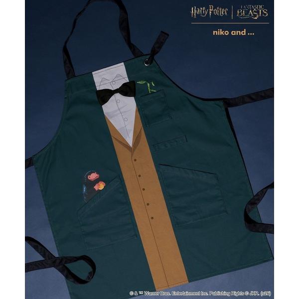 ZOZO問い合わせ番号:110993452ショップ:niko and...，ニコアンドブランド:niko and...，ニコアンド商品名:「ハリー・ポッター」「ファンタスティック・ビースト」コラボエプロンカテゴリ:食器/キッチン>エプ...