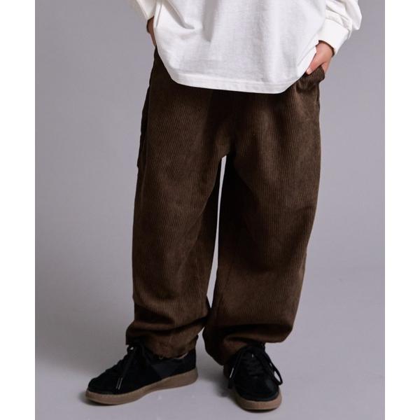 ZOZO問い合わせ番号:110993456ショップ:pairmanon，ペアマノンブランド:PAIRMANON STREET，ペアマノンストリート商品名:「90-160cm」コーデュロイ ワイドカーブパンツ「PAIRMANON STREET...