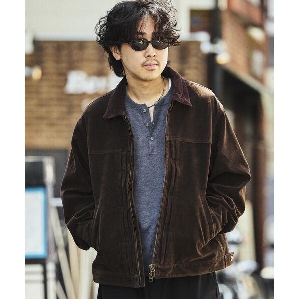 『タイムセール実施中』ZOZO問い合わせ番号:111029021ショップ:FREAK'S STORE，フリークスストアブランド:FREAK'S STORE，フリークスストア商品名:LEATHERETTE TRACKER JACKET/レザレ...