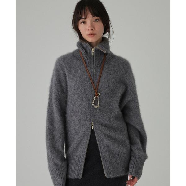ZOZO問い合わせ番号:111031246ショップ:BABYLONE，バビロンブランド:BABYLONE，バビロン商品名:FOXカシミヤZIPカーディガンカテゴリ:トップス>カーディガン/ボレロブランド品番:828197素材:きつね7...