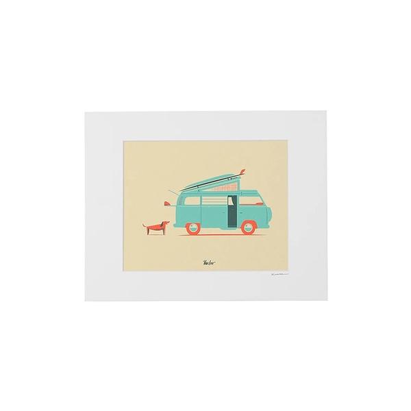 ZOZO問い合わせ番号:111031768ショップ:GREENROOM GALLERY，グリーンルームギャラリーブランド:GREENROOM，グリーンルーム商品名:「NICK KUCHAR / ニック・カッチャー」VAN LIFE マットプ...