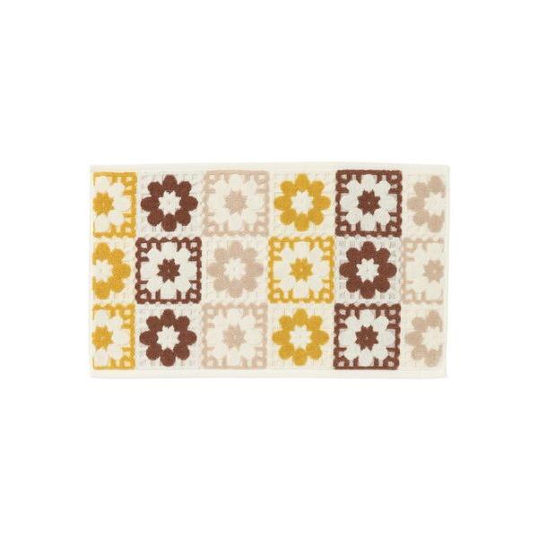 ZOZO問い合わせ番号:111068745ショップ:Francfranc，フランフランブランド:Francfranc，フランフラン商品名:抗菌防臭タオルマット クロシェ柄 バスマット お風呂マットカテゴリ:インテリア>タオルブランド品...