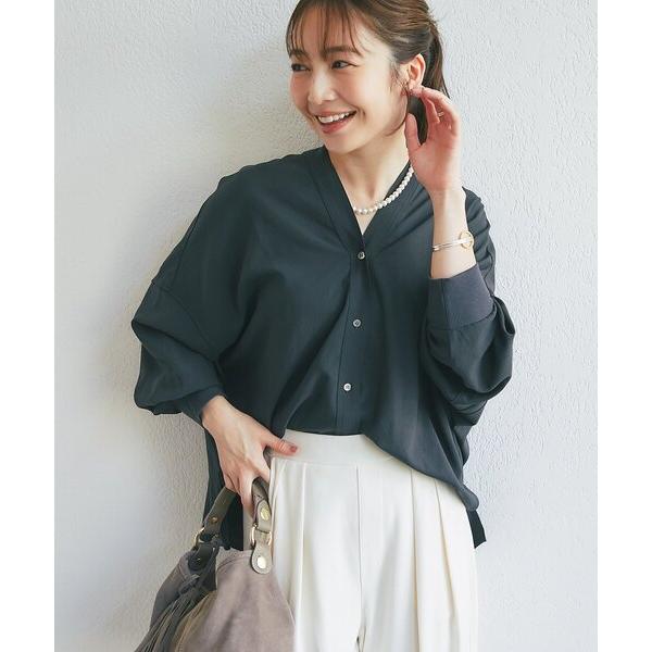 『タイムセール実施中』ZOZO問い合わせ番号:111074395ショップ:La boutique BonBon，ラブティックボンボンブランド:La boutique BonBon，ラブティックボンボン商品名:ストレッチジョーゼットシャツカー...