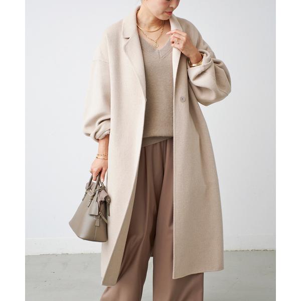 ZOZO問い合わせ番号:111109659ショップ:Deuxieme Classe，ドゥーズィエムクラスブランド:Deuxieme Classe，ドゥーズィエムクラス商品名:ウールアンゴラリバーコートカテゴリ:ジャケット/アウター>チ...
