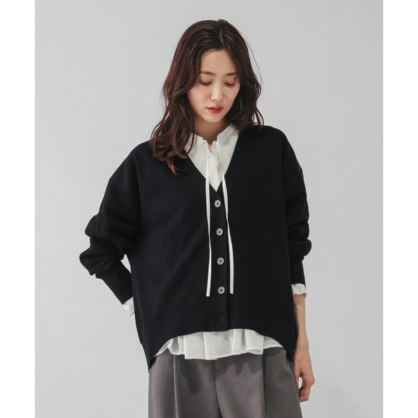 ZOZO問い合わせ番号:111111295ショップ:GLOBAL WORK，グローバルワークブランド:GLOBAL WORK，グローバルワーク商品名:スウェットライクVカーディガン/670342カテゴリ:トップス>カーディガン/ボレロ...