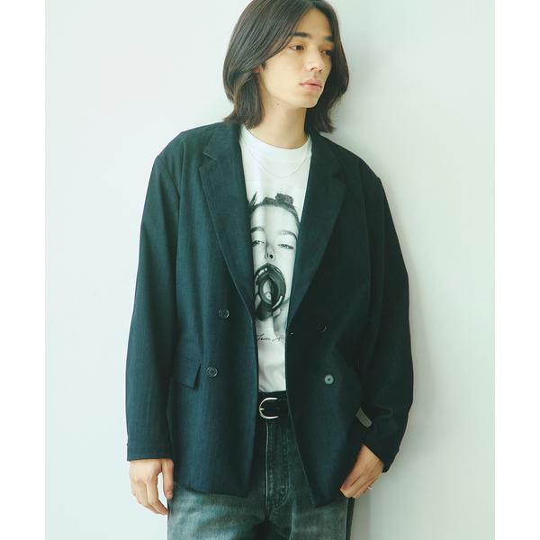 ZOZO問い合わせ番号:111111441ショップ:JOURNAL STANDARD，ジャーナルスタンダードブランド:JOURNAL STANDARD，ジャーナルスタンダード商品名:トリコット アンコンストラクテッド ダブル ジャケットカテ...
