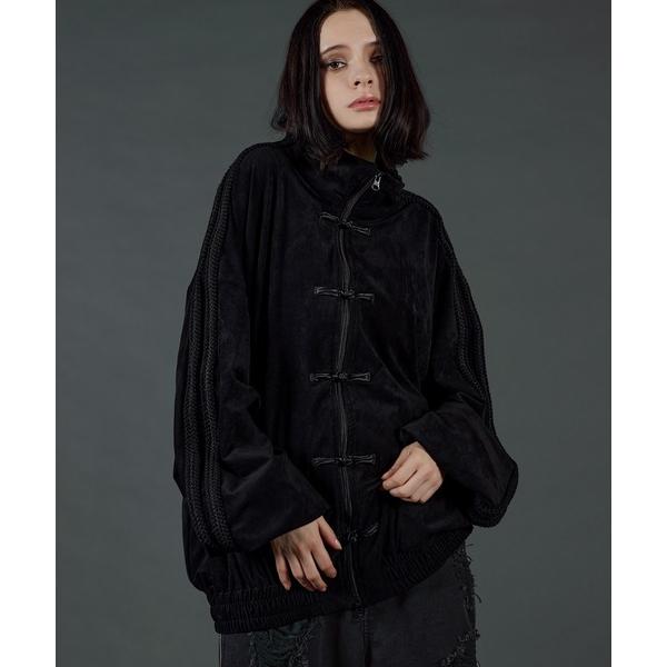 ZOZO問い合わせ番号:111112270ショップ:LILL，リルブランド:ERAR，エラー商品名:「ERAR」フェイクスエードサイドラインチャイナトラックジャケットカテゴリ:ジャケット/アウター>その他アウターブランド品番:er26...