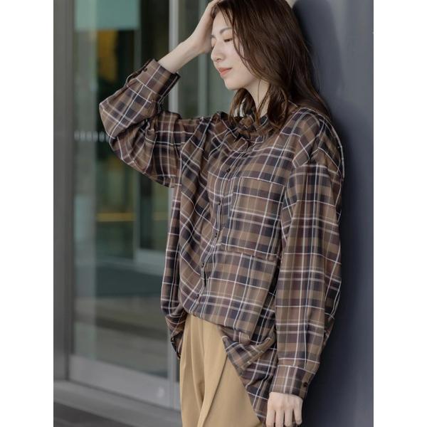 ZOZO問い合わせ番号:111112531ショップ:Te chichi，テチチブランド:Te chichi，テチチ商品名:アソートチェック2WAYオーバーシャツカテゴリ:トップス>シャツ/ブラウスブランド品番:2701794-32-1...