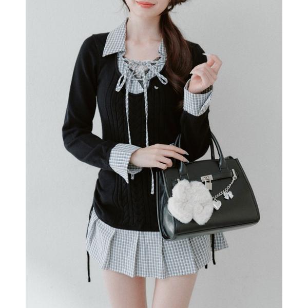 『タイムセール実施中』ZOZO問い合わせ番号:111114372ショップ:OLIVE des OLIVE，オリーブ デ オリーブブランド:OLIVE des OLIVE，オリーブデオリーブ商品名:ニットドッキングワンピカテゴリ:ワンピース/...