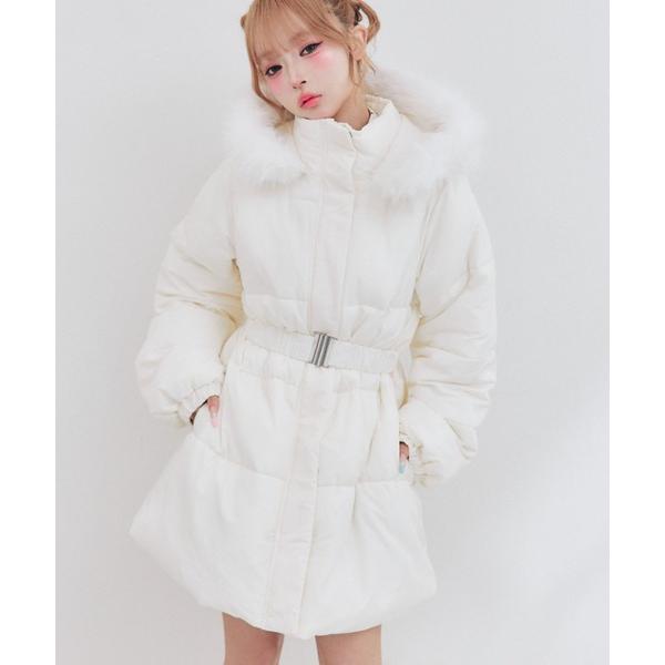 『タイムセール実施中』ZOZO問い合わせ番号:111115437ショップ:OLIVE des OLIVE，オリーブ デ オリーブブランド:OLIVE des OLIVE，オリーブデオリーブ商品名:Snow fur ミドルエコダウンカテゴリ:...