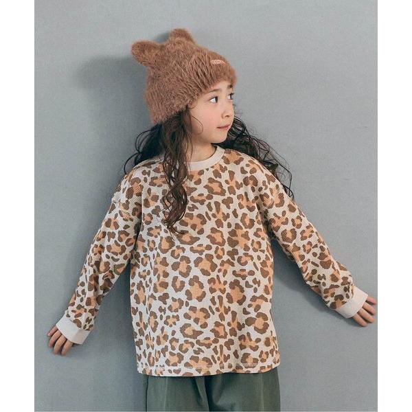 ZOZO問い合わせ番号:111151660ショップ:F.O.Online Store，エフオーオンラインストアブランド:BREEZE，ブリーズ商品名:「WEB限定」総柄＆ロゴワッフル長袖Tシャツカテゴリ:トップス>Tシャツ/カットソー...